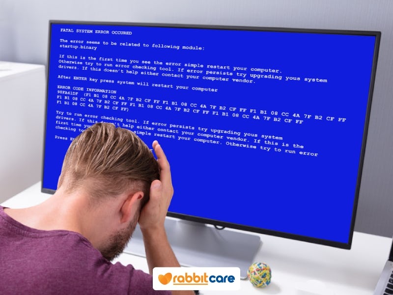 แก้จอฟ้า Blue Screen ได้ง่าย ๆ ไม่ต้องเก่งคอม | แรบบิท แคร์